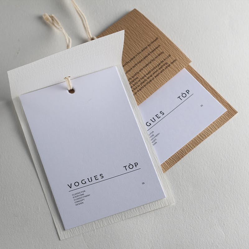 Custom Hang Tags - Hang Tags - by ITIS Factory | Pietra