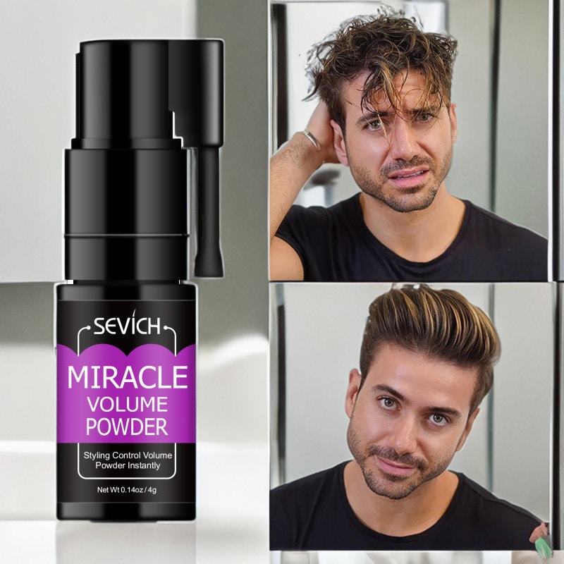 Build Your Own Label Style Hair Fiber Hair Volume Pump Texture Powder ...