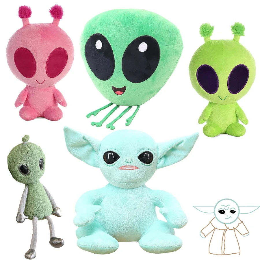 18 Cm Alien Plush Doll For Kids - Toys & Games - by Juqi Factory | Pietra