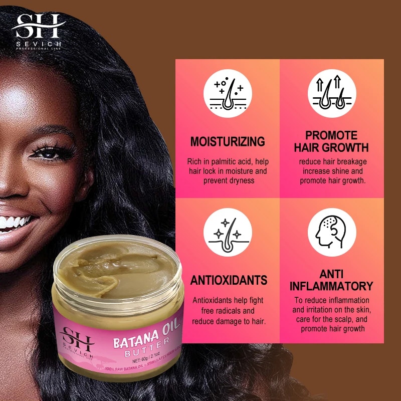 Batana Oil Restorative Hair Growth Butter - Hair Care - by Sevich ...