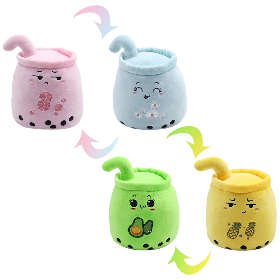 Double-Sided Reversible Plush Boba Doll - Toys & Games - by Juqi ...