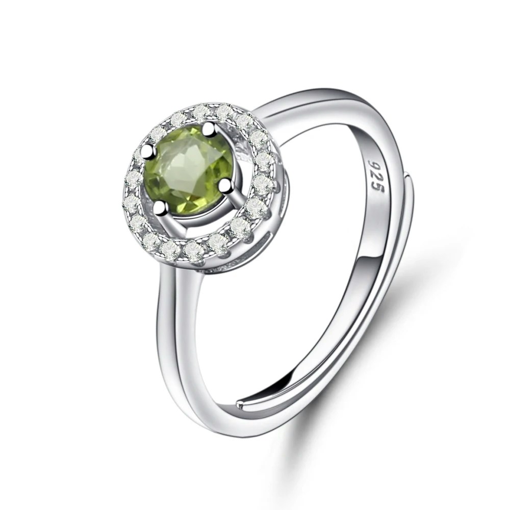 Genuine Peridot Rings for Women - Jewelry - by Abiding Factory | Pietra