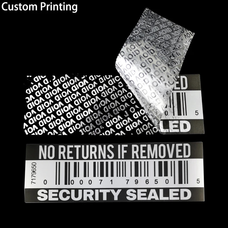 Void Security Labels For Packaging - undefined - by JCG Factory | Pietra