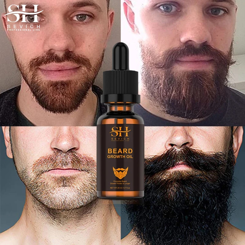 Beard Growth Oil Kit for Men - Hair Care - by Sevich Factory | Pietra