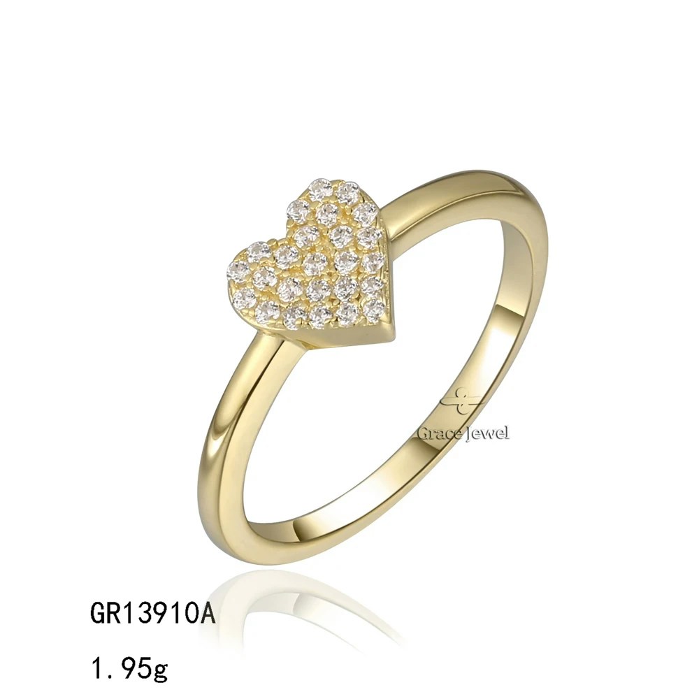 14K Gold Heart Rings For Her - Jewelry - by MOILY Factory | Pietra