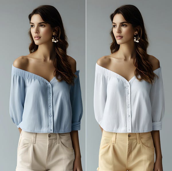 AI clothes color changer - free photo color changing tool | Pietra